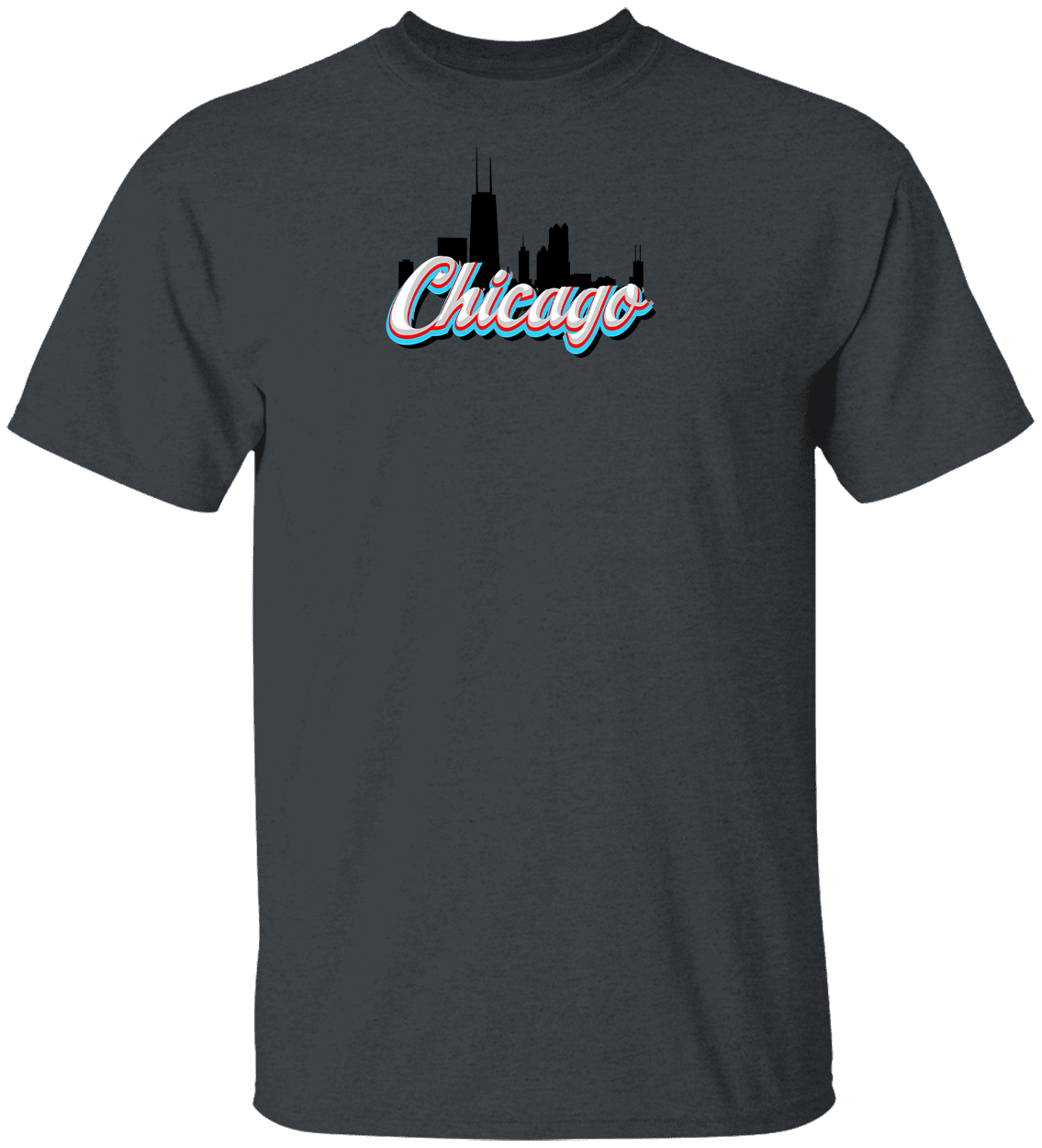 Chicago Script Tee – 50 Element